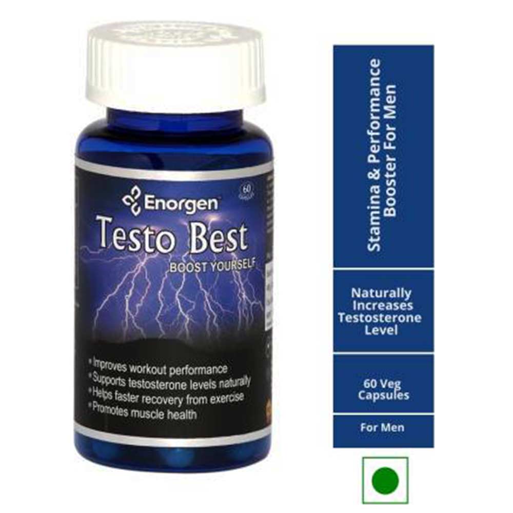 Enorgen Testo Best, 60 capsules Unflavoured at Best Price in India ...