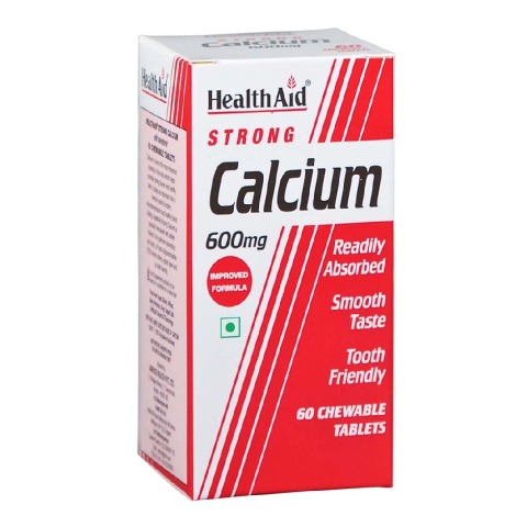 Health Aid Calcium (Strong) 60 tablets online in India @ Best Prices