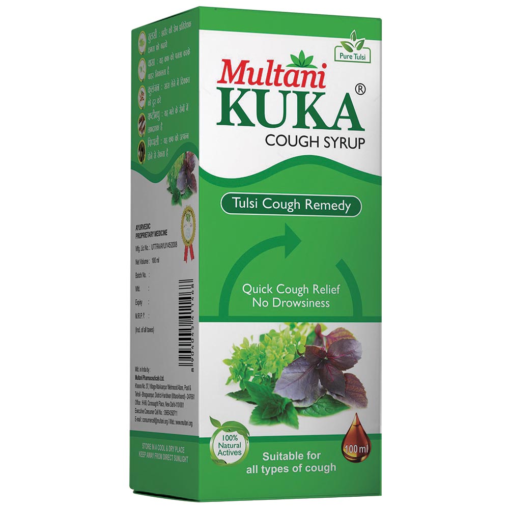 Multani Kuka Cough Syrup, 100 ml at Best Price in India | Healthkart.com