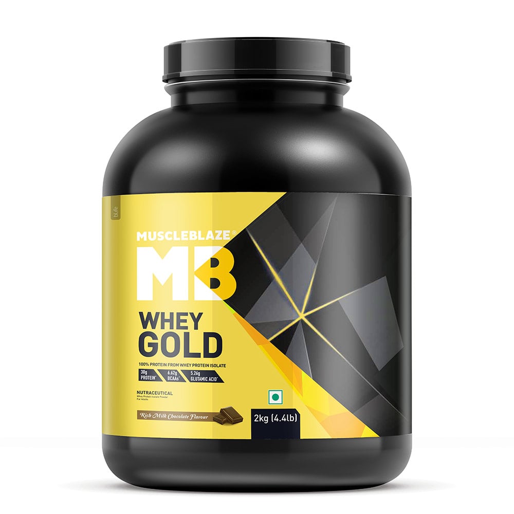 MB Whey Gold 100% Whey Protein Isolate 2Kg | Rich Milk Chocolate