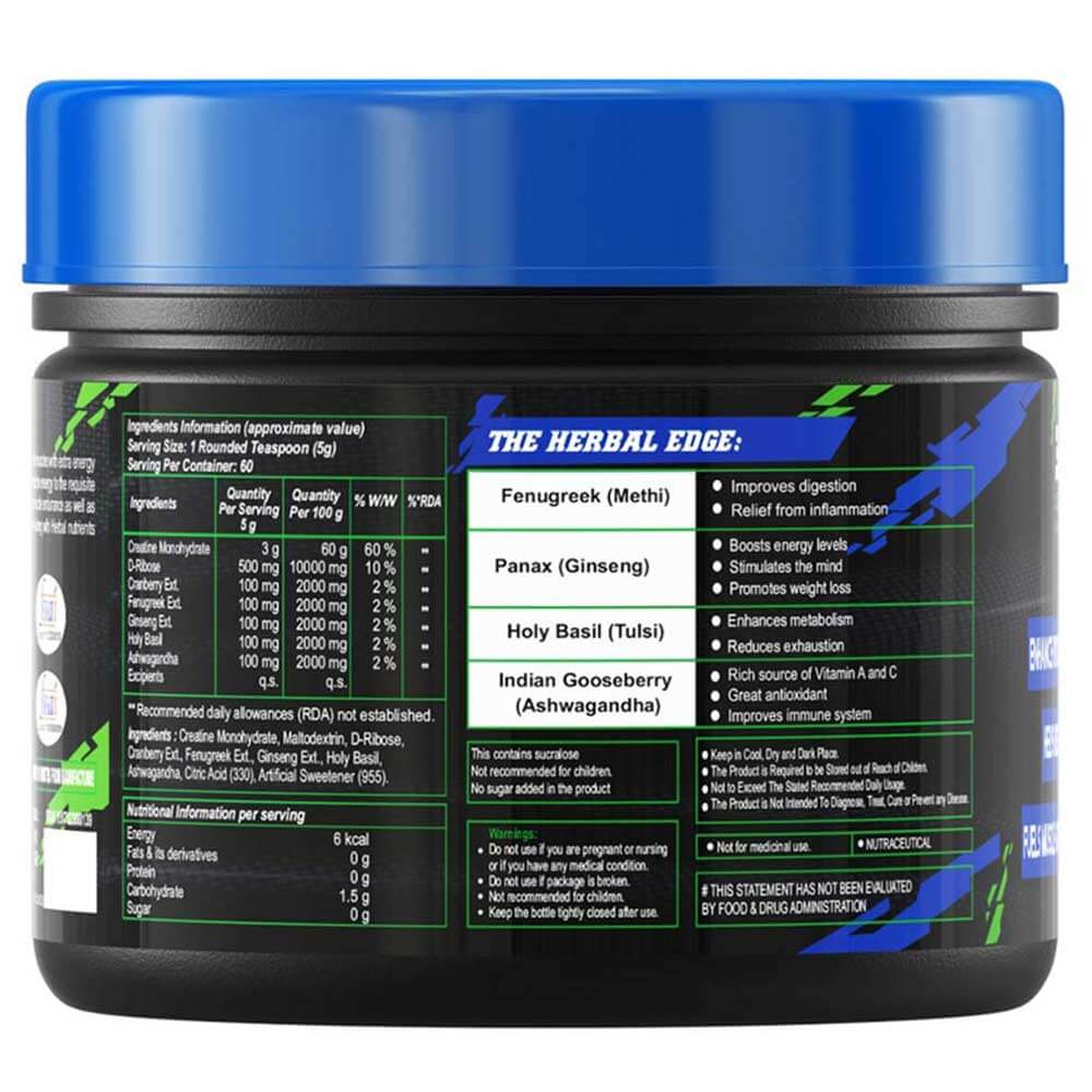 Vedic Evolution Creatine Monohydrate, Mix Berry 0.66 lb at Best Price ...