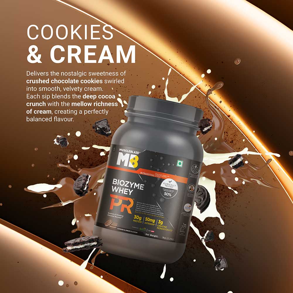 Biozyme Whey PR 1 kg • Cookies & Cream