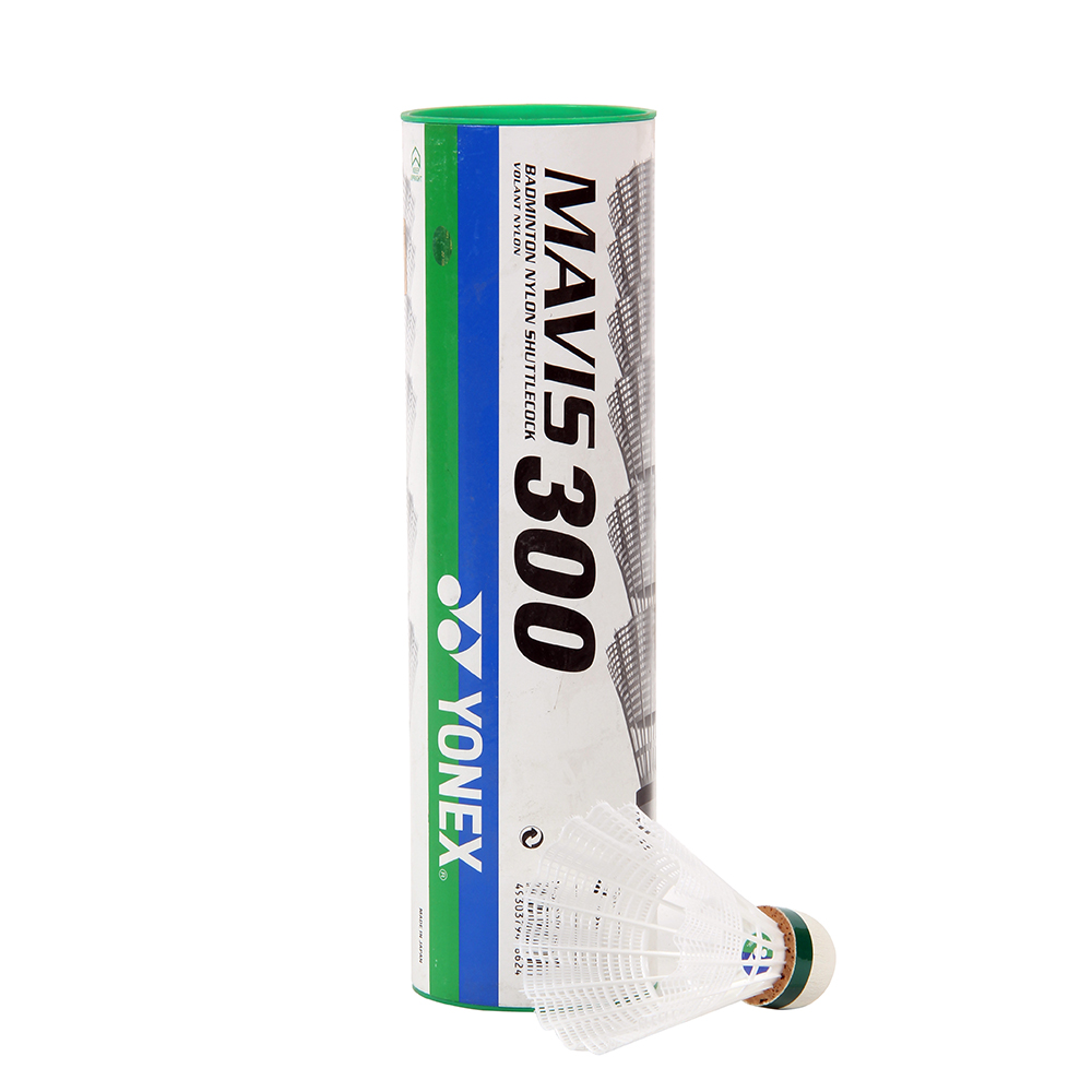 Yonex Mavis 300 Nylon Shuttle Set (6pc), Pack Of 6 Green/White at Best ...