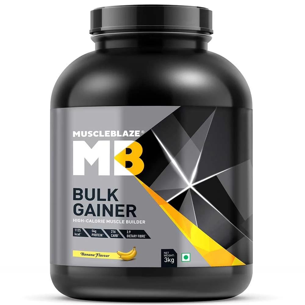 MuscleBlaze Bulk Gainer OP, 6.6 lb Banana at Best Price in India ...